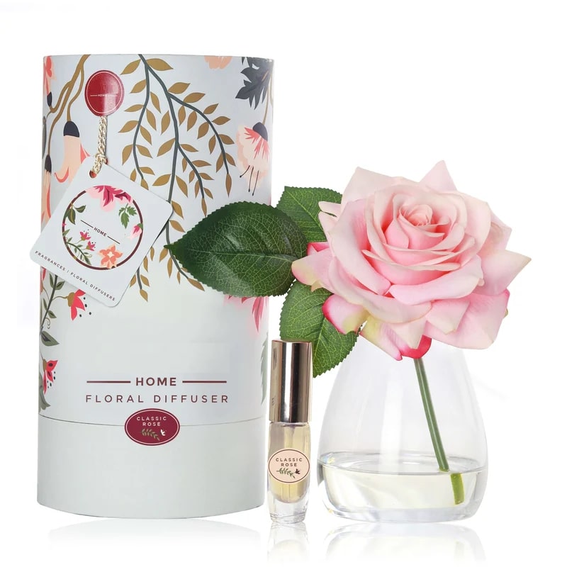 Pink Rose & Classic Rose Diffuser Gift Set | Silk by Design