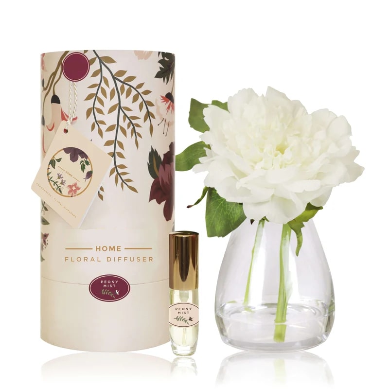 White Peony & Peony Mist Diffuser Gift Set | Silk by Design
