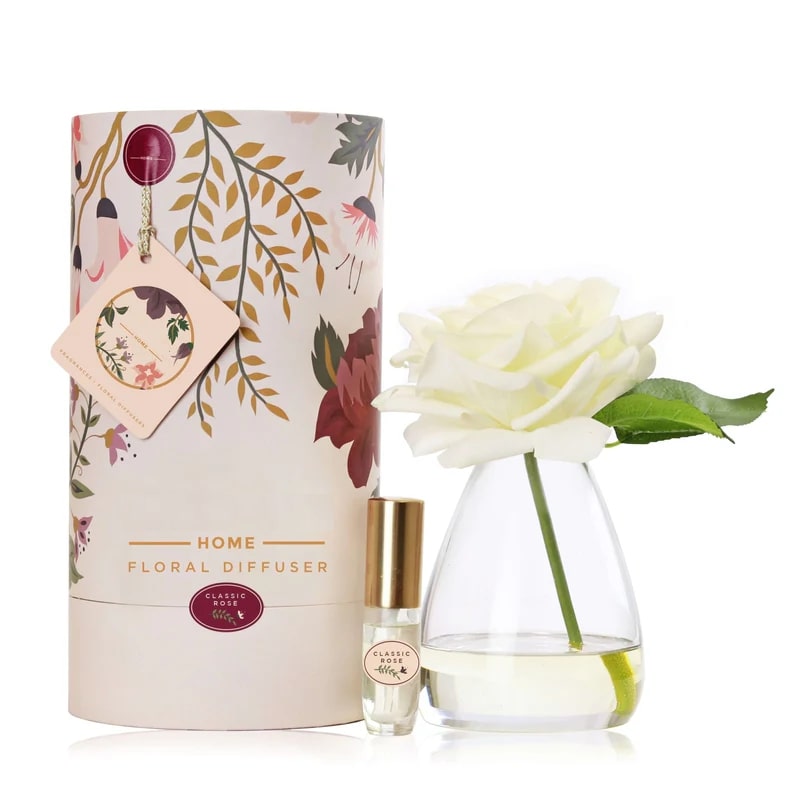 Cream Rose & Classic Rose Diffuser Gift Set | Silk by Design
